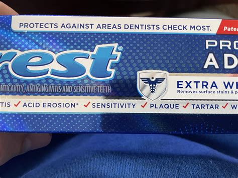 Crest Toothpaste Warning Label At Melissa Simons Blog