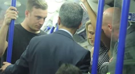 Man Gropes Woman On London Tube In Social Experiment Things Get Very