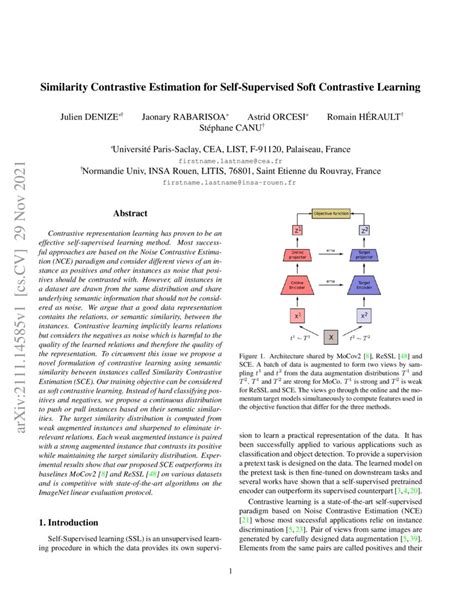 Similarity Contrastive Estimation For Self Supervised Soft Contrastive