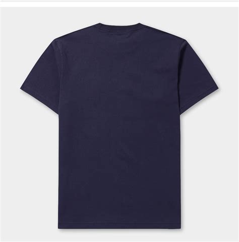 시리즈 펀더멘탈 인디고 패치 티셔츠 네이비 Series Kream