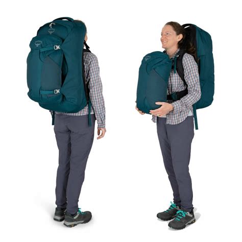 Buy Osprey Fairview 70 Travel Pack | Night Jungle Blue, Black & Winter ...