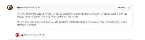 Centos 8 1使用编译openssl报错symbol Evp Kdf Not Defined In File Libcrypto So 1 1 Remember