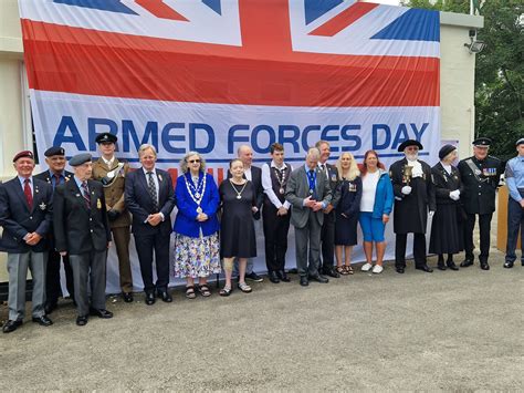 Armed Forces Community Flag Relay Ceremony Truro City Council