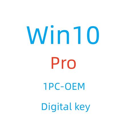 Win Pro Oem Key Online Activation Win Professional Oem Digital License Key Win Pro