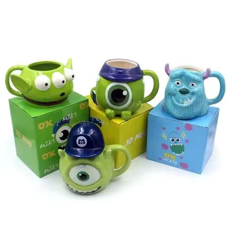 Cute 3d Unique Ceramic Mug Customization Ceramic Monsters University