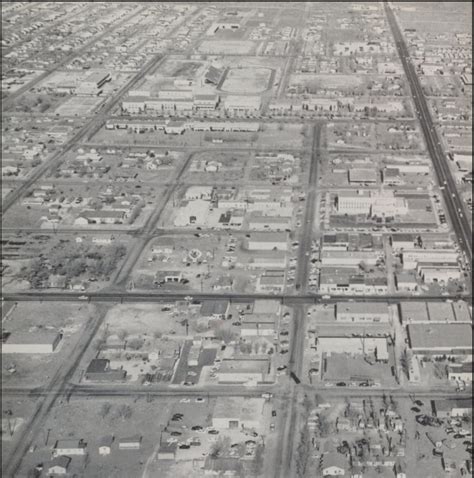 Aerial View Of Andrews 1960 Andrews County Tx Digital History Archive