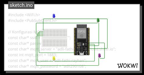 Ledcontrol Wokwi Esp32 Stm32 Arduino Simulator