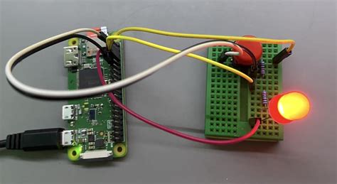 Control An Led With Gpiozero Tech Explorations
