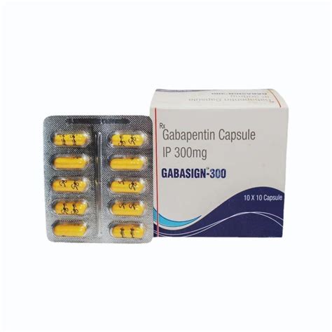 Gabasign Gabapentin Capsules At ₹ 380 50 Stripe Gabapentin Capsule In Nagpur Id 27157523812
