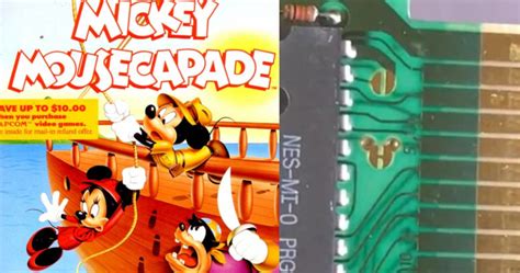 Disney Left A Hidden Mickey Symbol Inside Nes Cartridge