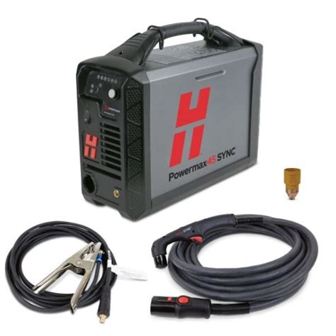 Hypertherm Powermax 45 Sync Hand Plasma Cutter [415v]