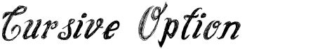 Free Tracing CURSIVE Fonts