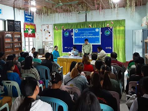 နမ့်ခမ်းမြို့၌ ဖွင့်လှစ်ခဲ့သော လူမှုသဟဇာတနှင့် လူမှုပေါင်းစည်းရေးဆိုင်ရာ ဆင့်ပွားသင်တန်း ပိတ်သိမ