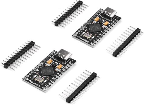 Diymore Pcs Pro Micro Atmega U Pro Micro Type C Development Board V MHz Microcontroller