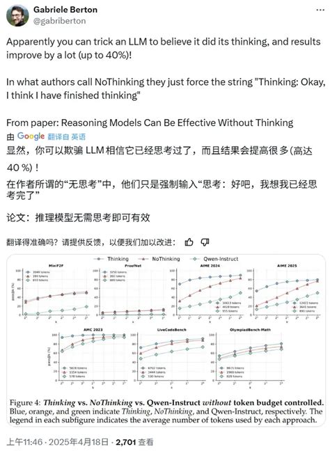 推理模型其实无需「思考」？伯克利发现有时跳过思考过程会更快、更准确 知乎
