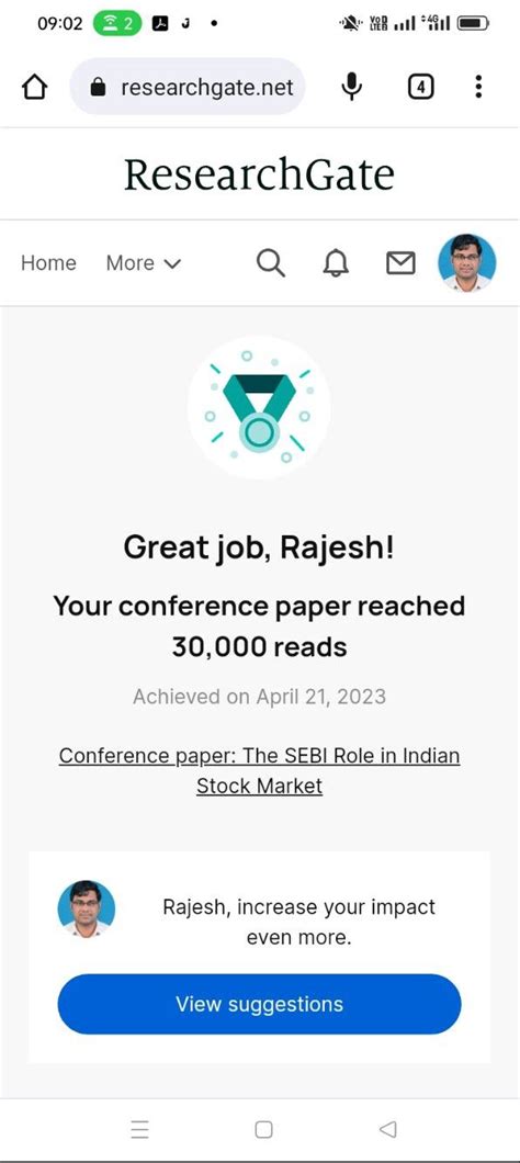 Drdasari Rajesh Babu On Linkedin Research Researchers Finance Stockmarket