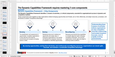 Dynamic Capabilities Framework