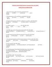 SSC Exam COMPUTER BITS Free Download Borrow And Streaming Internet Archive