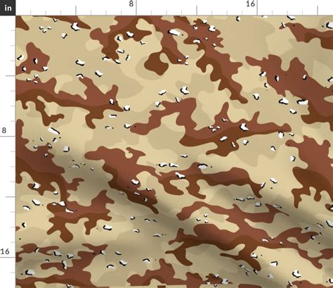 Desert Camouflage Fabric Spoonflower