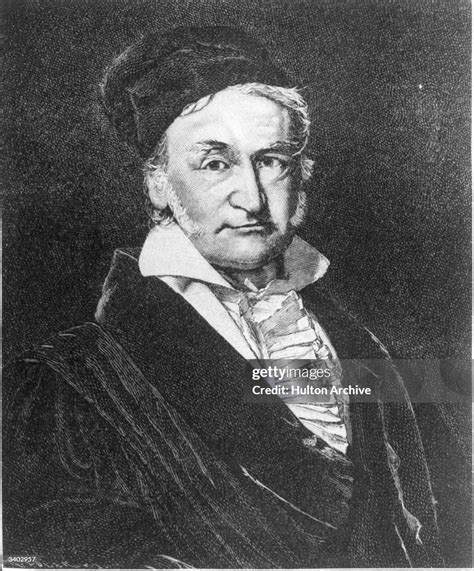 German Mathematician Astronomer And Physicist Carl Friedrich Gauss