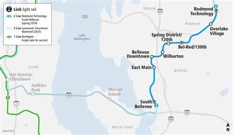 Seattle Light Rail Route Map