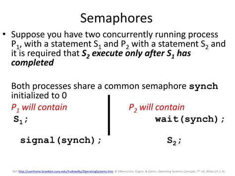 Ppt Operating Systems Process Synchronization And Deadlocks