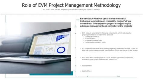 Role Of Evm Project Management Methodology Powerpoint Templates Slides And Graphics