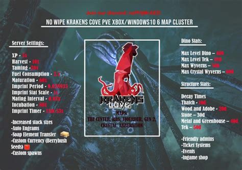 New 6 Map Pve Cluster R Arkservers