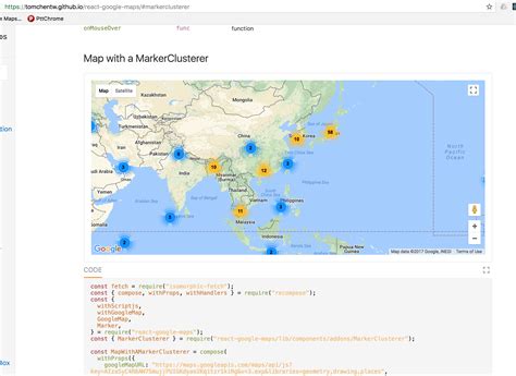 Addons MarkerClusterer Issue Tomchentw React Google Maps GitHub