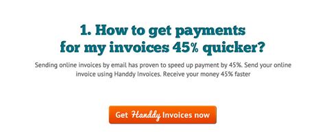 Why Use Handdy Online Invoicing Software It Gives You 21 Inbuilt Tools To Get Your Money Quicker
