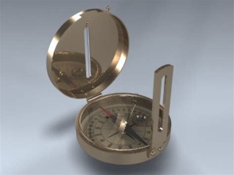 Compass 3d Model By Mesh Factory