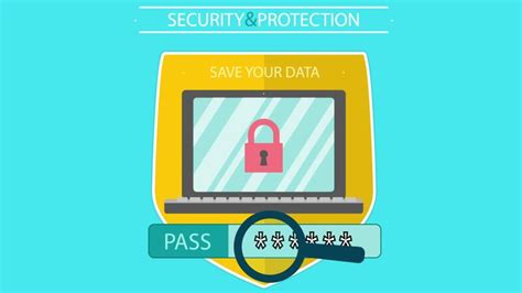 Keep Your Information And Passwords Private Online 2d Cartoon Animation 51572929 Stock Video At