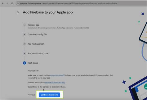 Firebase Settings Document Fluxbuilder An Ultimate Approach For
