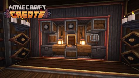 Minecraft Create Mod Rotaty Workshop V2 Youtube