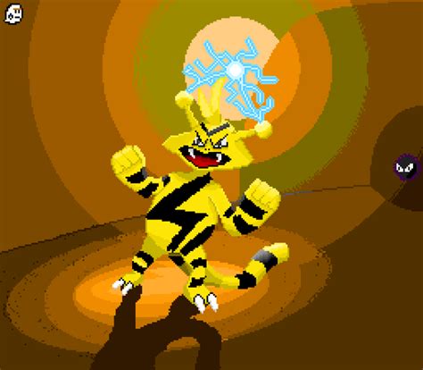 Electabuzz Used Flash A Pixel Art I Made R Pokemon