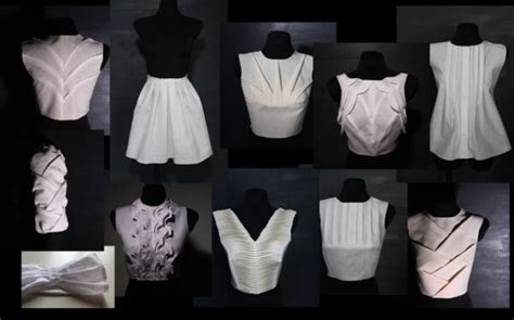 Fabric Manipulation Course The Shapes Of Fabric