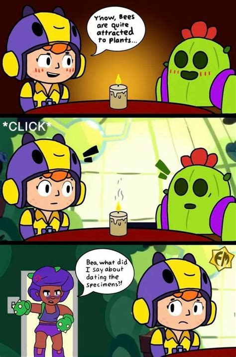 Mandy X Chester Comics Funny Spike Brawl Stars Brawl Stars Leon Xd