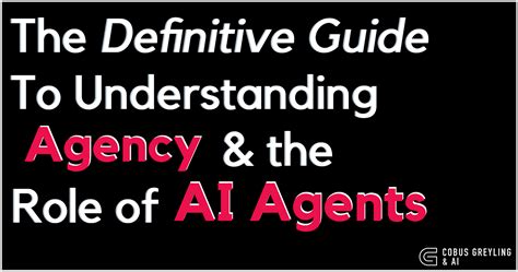 5 Levels Of Ai Agents Updated 𝗔𝘂𝘁𝗼𝗻𝗼𝗺𝗼𝘂𝘀 𝗔𝗜 𝗔𝗴𝗲𝗻𝘁𝘀… By Cobus Greyling Medium