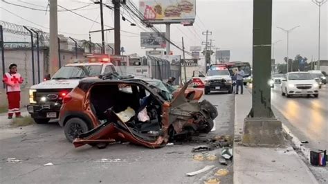 Choque Deja Un Muerto Y Dos Heridos En La Carretera Monterrey Nuevo