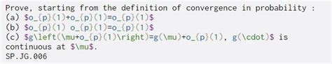 Solved Prove Starting From The Definition Of Convergence In Chegg