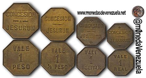 Las Fichas De La Concesión Jesurun Un Gran Plan Para Caracas Monedas