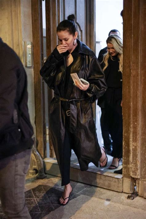 Selena Gomez Night Out In Paris France On May 27 Selena Gomez Daily