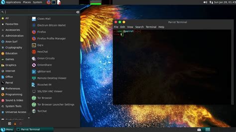 Parrot Security Os 64bit 64 Bit Live Disc Privacy Forensic Test Latest 4 01 Usb