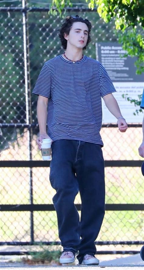 Timothée Chalamet Recently In La Timothee Chalamet Outfits Tim Tam