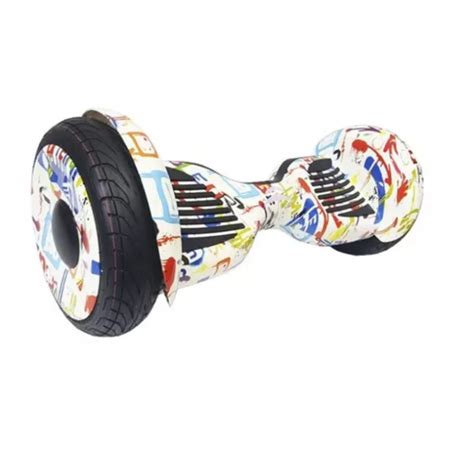 Hoverboard 10 Polegadas Grafite Original Skate Elétrico Led Bluetooth E