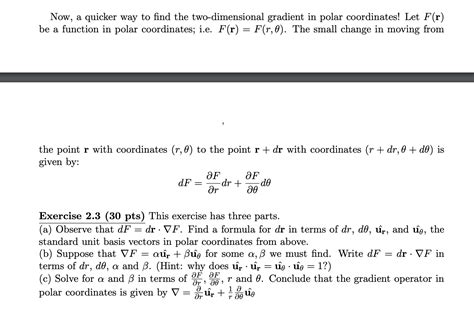 Solved Now A Quicker Way To Find The Two Dimensional