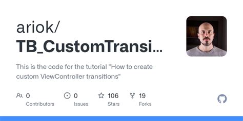 Github Ariok Tb Customtransition This Is The Code For The Tutorial