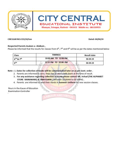 Tabulation And Evaluation 23 24 6th 7th And 9th Pdf