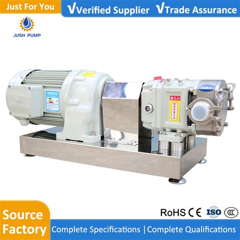 Sanitary Stainless Steel Ss304ss316 Food Grade Rotor Rotary Lobe Pump