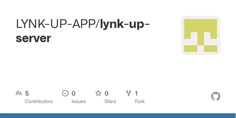 Github Lynk Up App Lynk Up Server